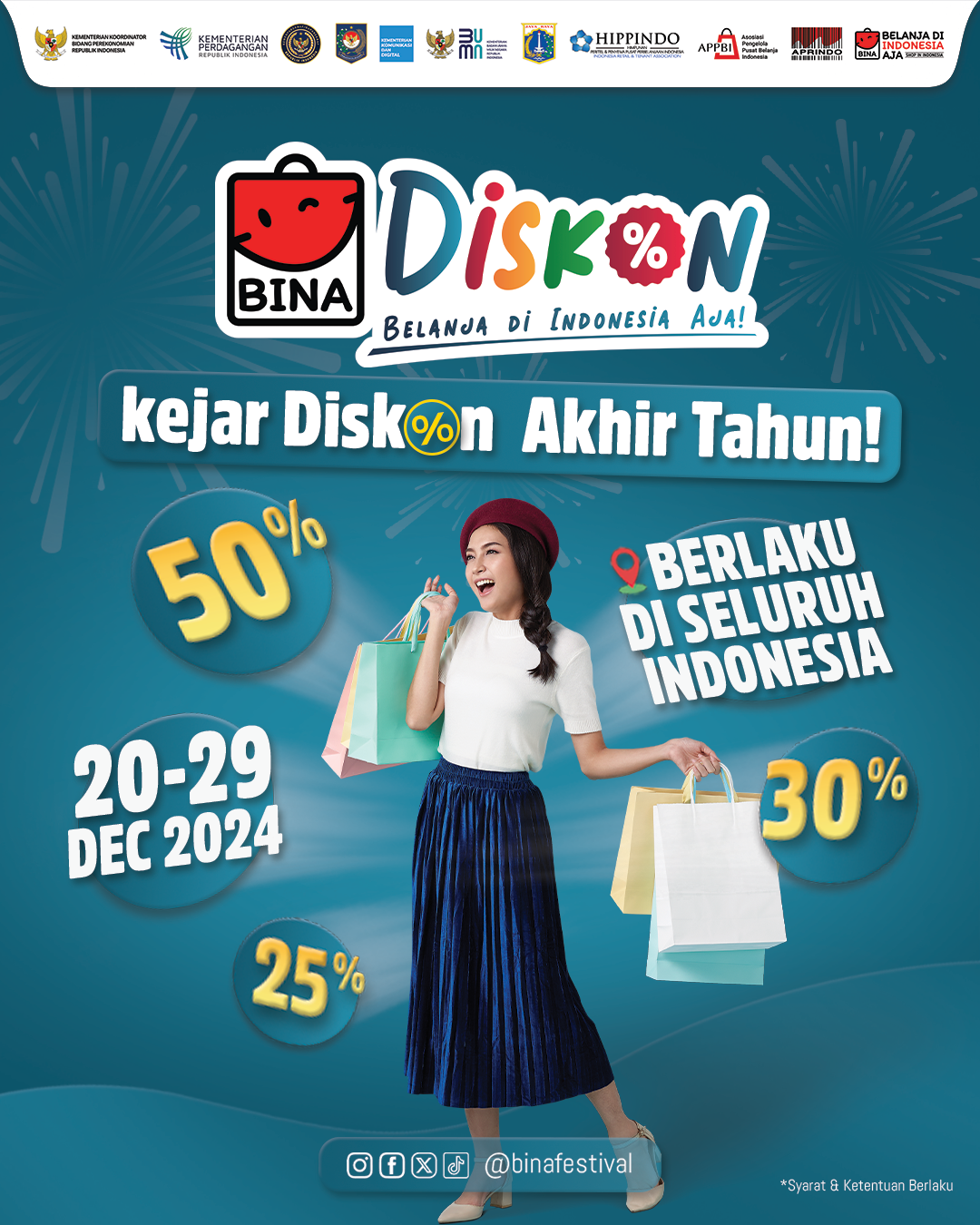 BINA DISKON 2024: Belanja di Indonesia Aja!